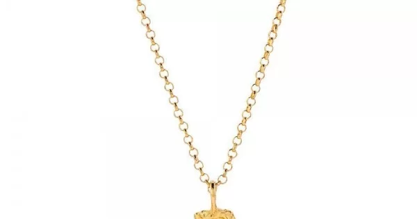 Thallo Helios Pendant mini layer, with detachable motif, 24K Gold ...